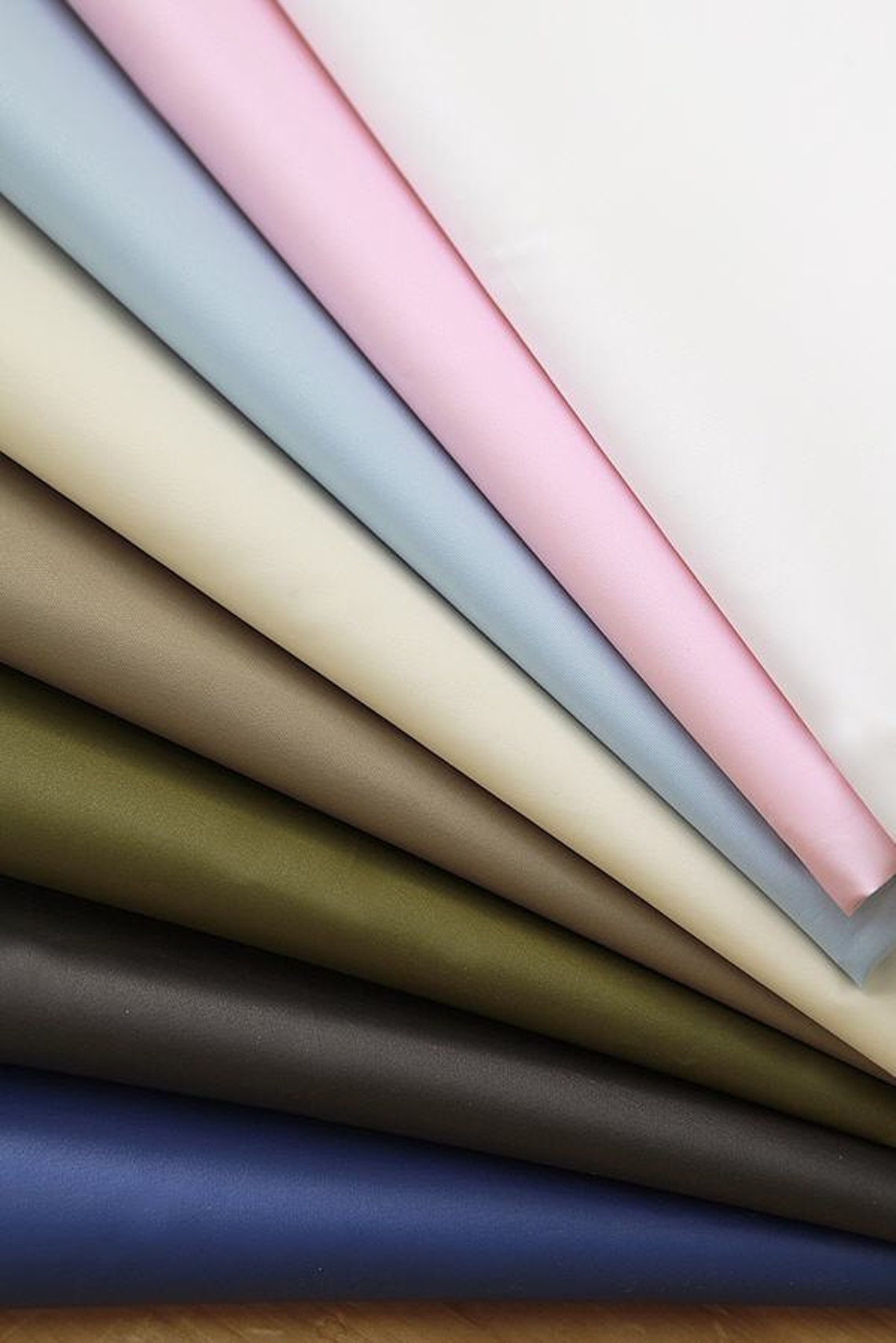 Waterproof Fabric with UV Protection White Light Pink Sky | Etsy