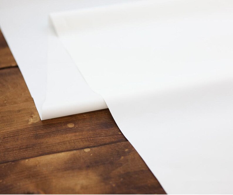 White Waterproof Fabric by the Yard 104931 - Etsy