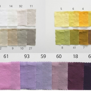 100% Ramie, Pure Ramie, Linen Like Fabric, 95 Solid Colors, 57" Wide ...