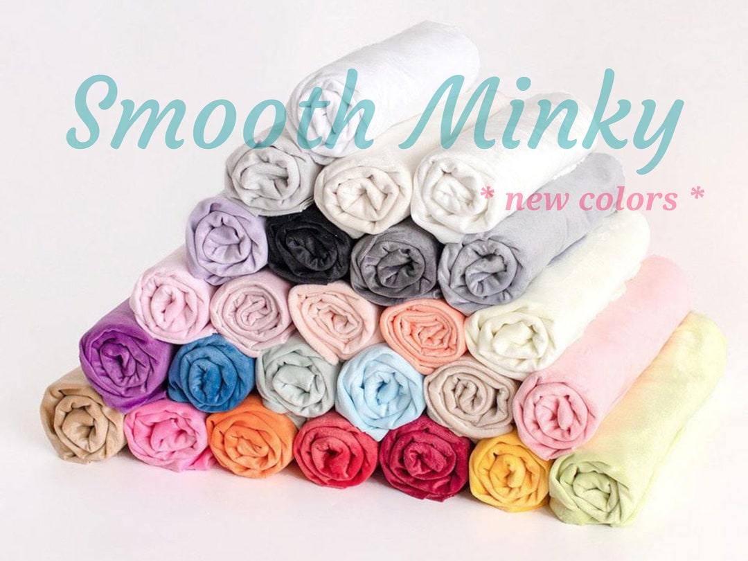 Smooth Minky Fabric, Solid Minky Fabric, Plush Fabric, Stuffed Animals ...