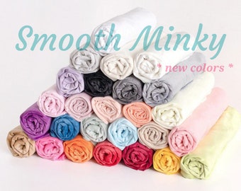 Lara Solid Smooth Minky Fabric for Quilting, Blankets, Baby & Pet ...