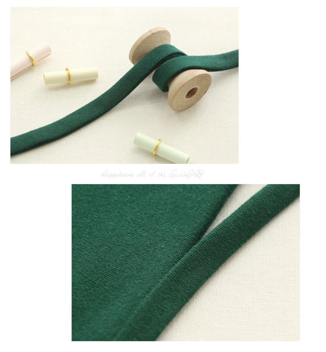 Folded Knit Bias Tape Oatmeal Gray off White Ivory - Etsy