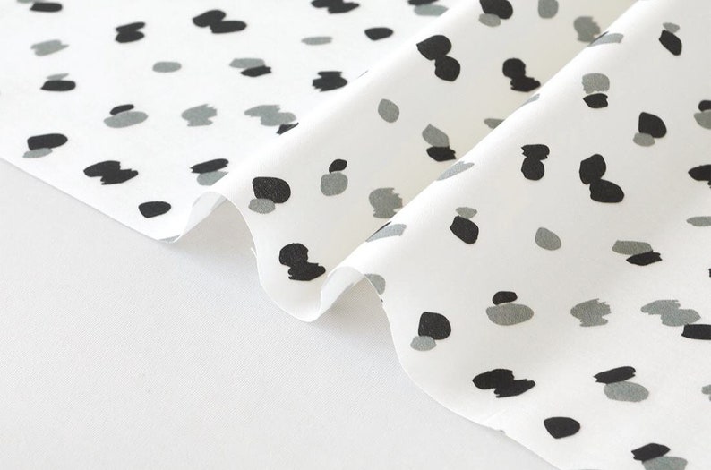 Geometric Cotton Fabric Pink Blue or White by the Yard - Etsy