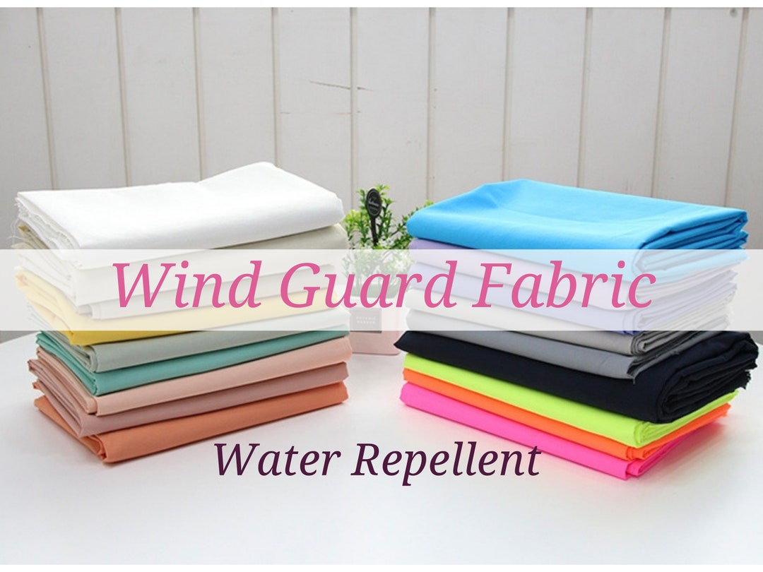 Water Repellent Wind Breaker Fabric, Nylon Wind Guard Fabric, 18 Colors ...