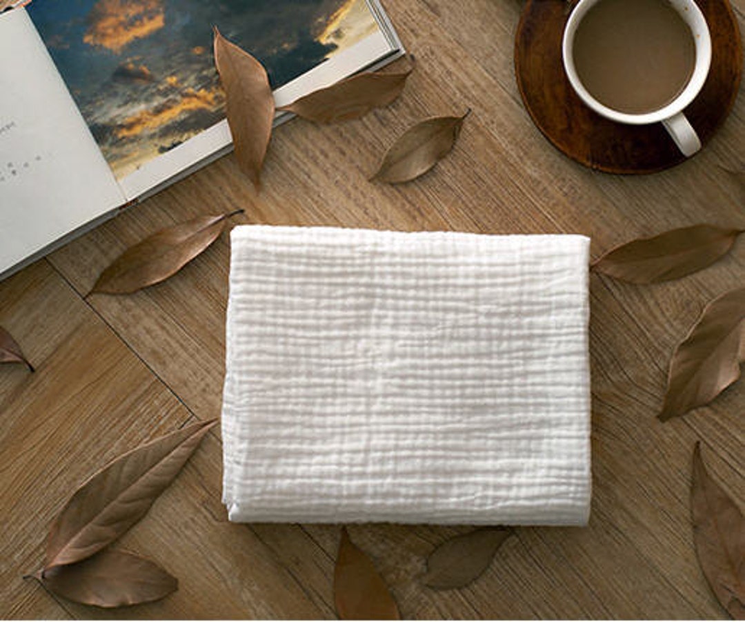 Wrinkled Cotton Gauze, Triple Layers, Crinkle Gauze, Yoryu Gauze ...