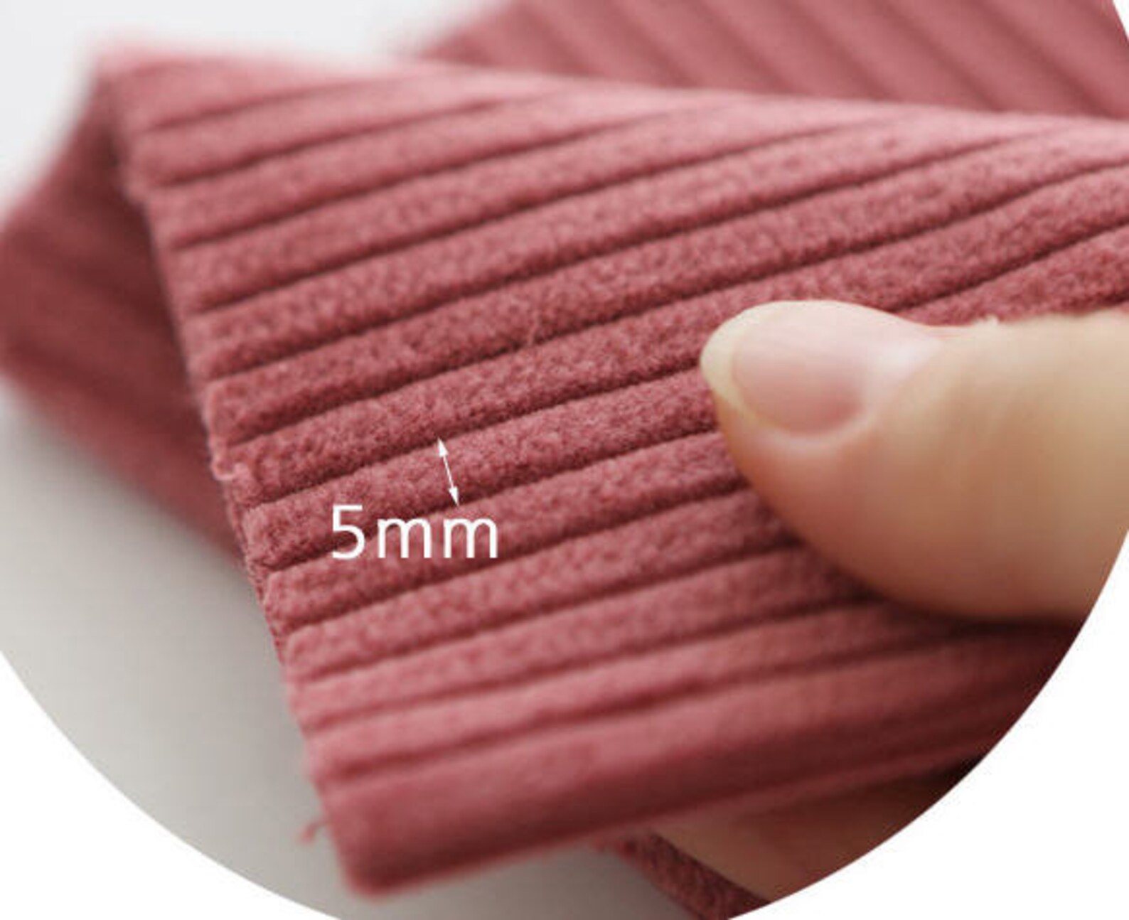 Wide Wale Cotton Corduroy, 4.5 Wales, Korean Fabric, Corduroy 18 Solid ...