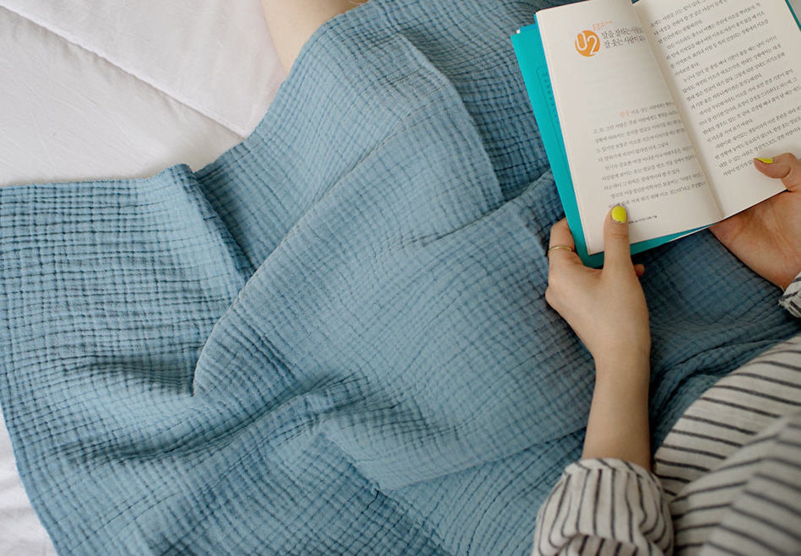 Wrinkled Cotton Gauze Triple Layers Crinkle Gauze Yoryu - Etsy