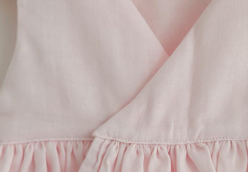 Organic Cotton Double Gauze Pink Gots Certified By The Etsy 8407