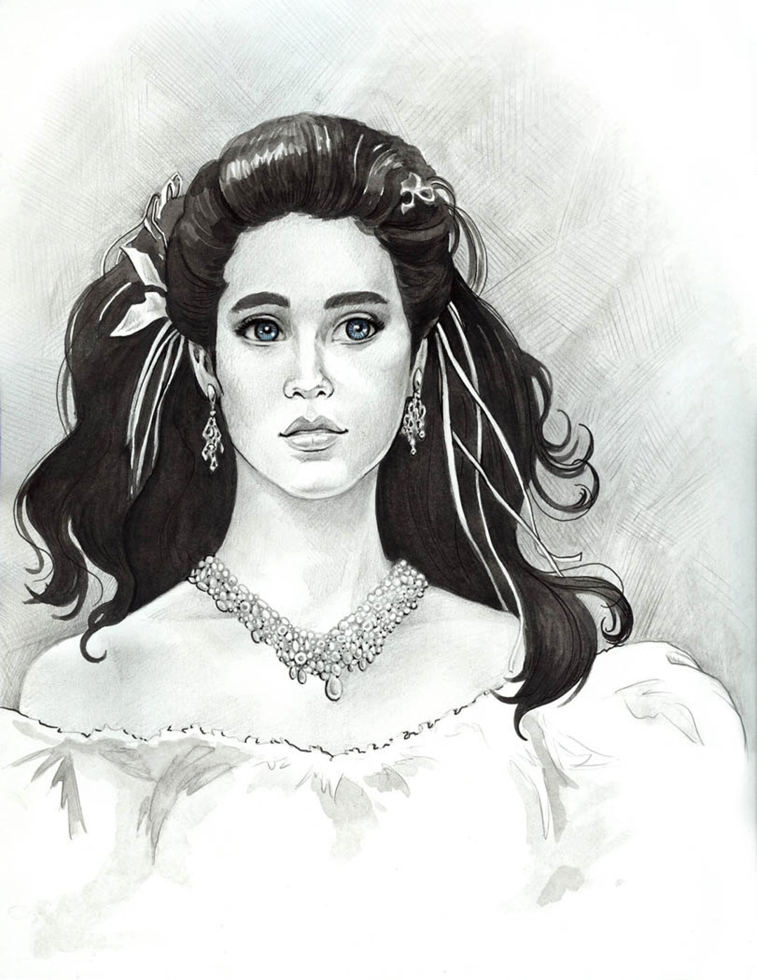 The Lady of the Labyrinth PRINT - Etsy