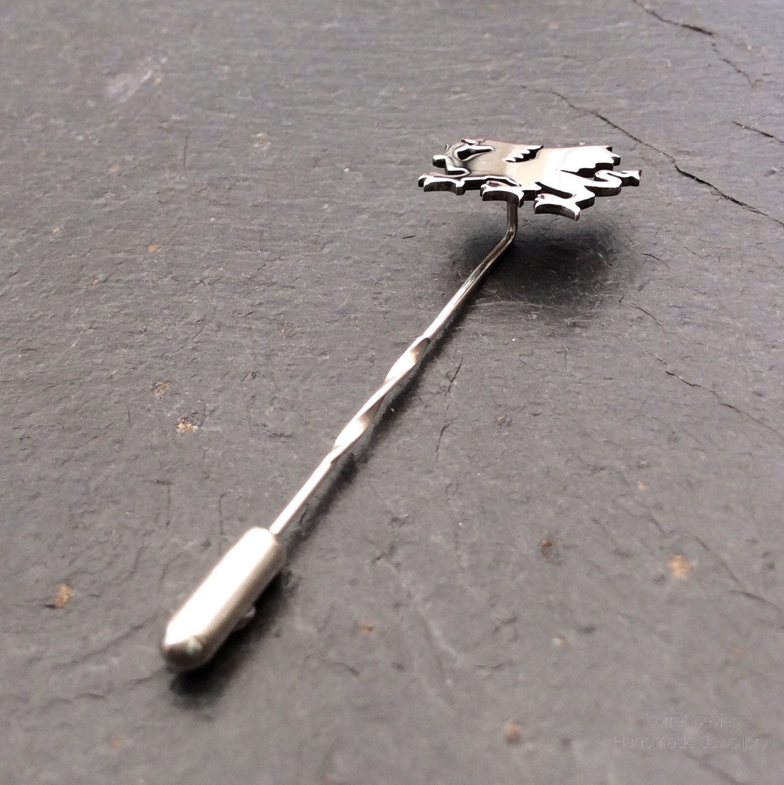 Welsh Dragon Tie / Lapel Pin - Etsy