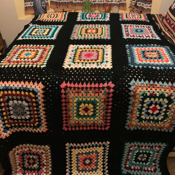 Afghan Bedspread - Etsy