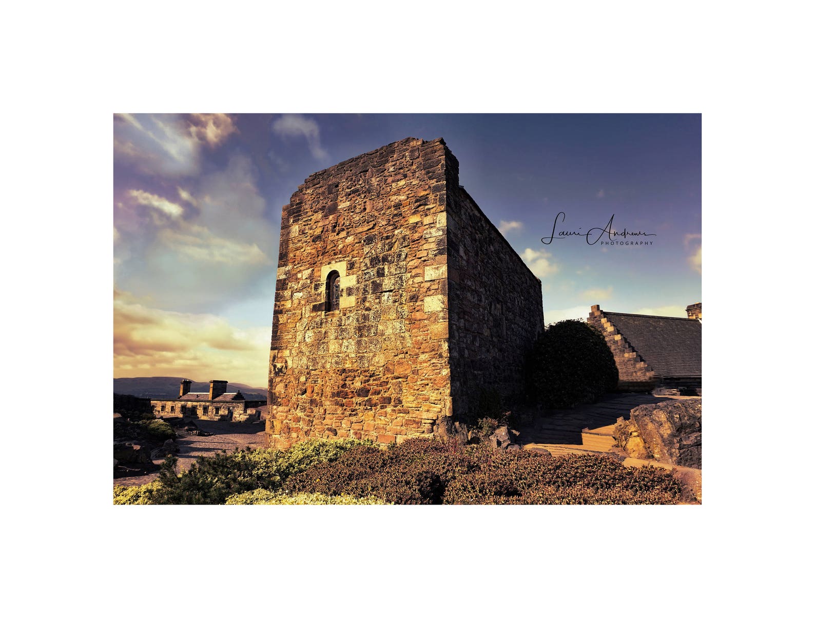 St. Margaret's Chapel Edinburgh Castle Fine Art | Etsy