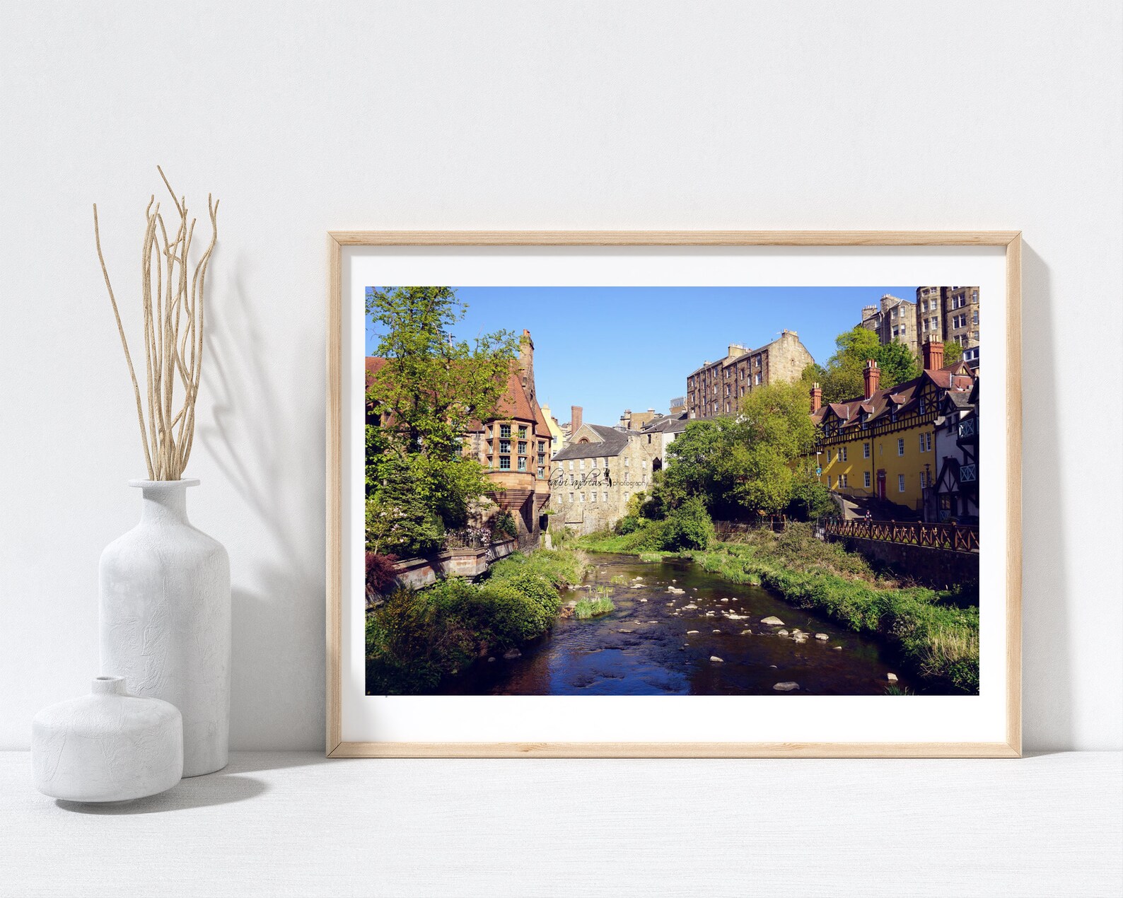 Dean Village Edinburgh Scotland Fine Art Photography Home | Etsy