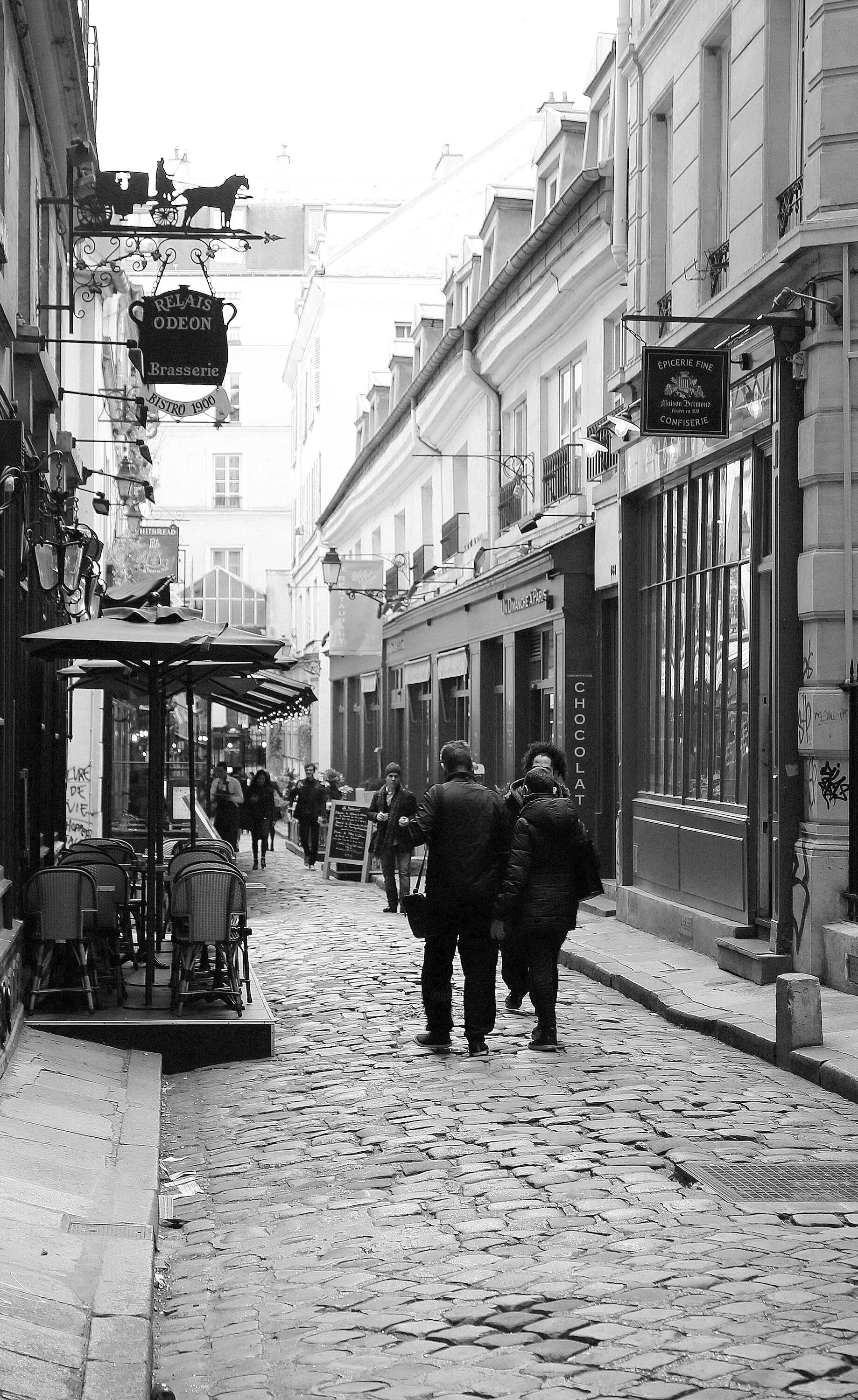 Paris France Black and White Photography Gallery Wall Art | Etsy