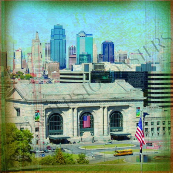 Kansas City Coaster Collection: Kansas City Skyline 3 single - Etsy