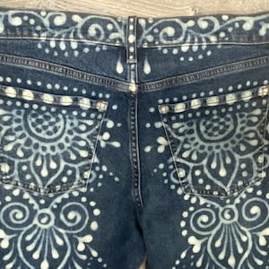 My Newest Geometric Design on Skinny Jeans Available for Custom Order ...