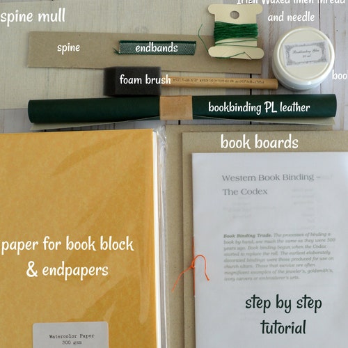 Bookbinding Tool Kit Gift Set for Bookbinders Booklover Tool | Etsy UK