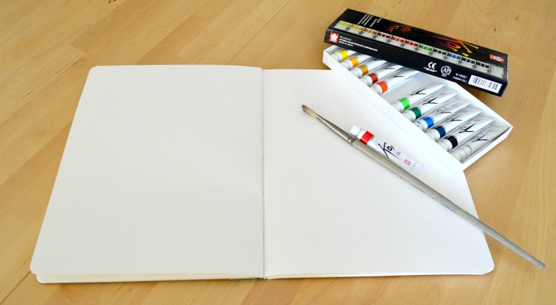 Extra Large Sketchbook with 140 lbs Watercolor paper | Etsy