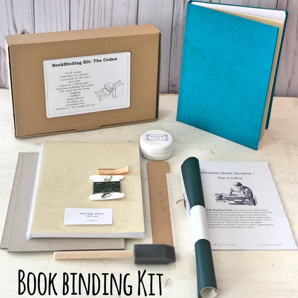 Kids Book Binding Kit - Etsy