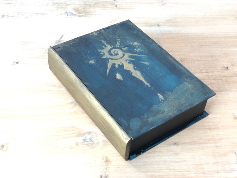 Dnd Magic Secret Spine Book Box Witchcraft Keepsake Gift RPG | Etsy