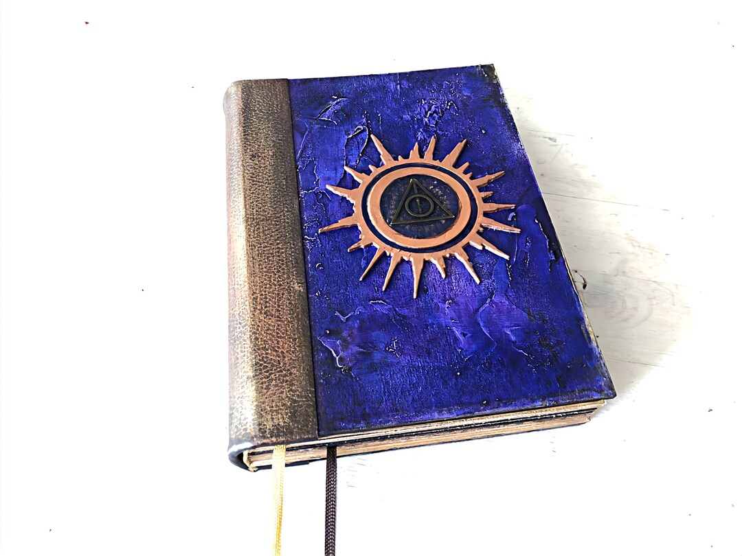 Magic Blank Spellbook Journal Wizarding School Notebook Gift - Etsy