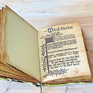 Dragon Grimoire Dnd Journal Spellbook Diary Gift, Celtic Fantasy Art ...
