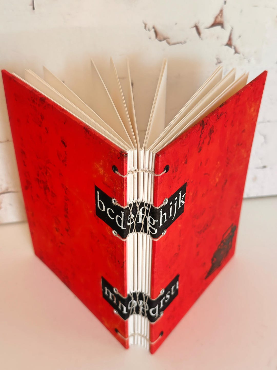 Writing Journal Diary Notebook With a Typerwriter, Open Spine Lay Flat ...