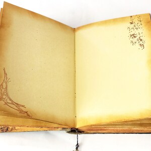 Blank Spell Book Grimoire, Witch Spellbook, Book of Shadows, Magic ...