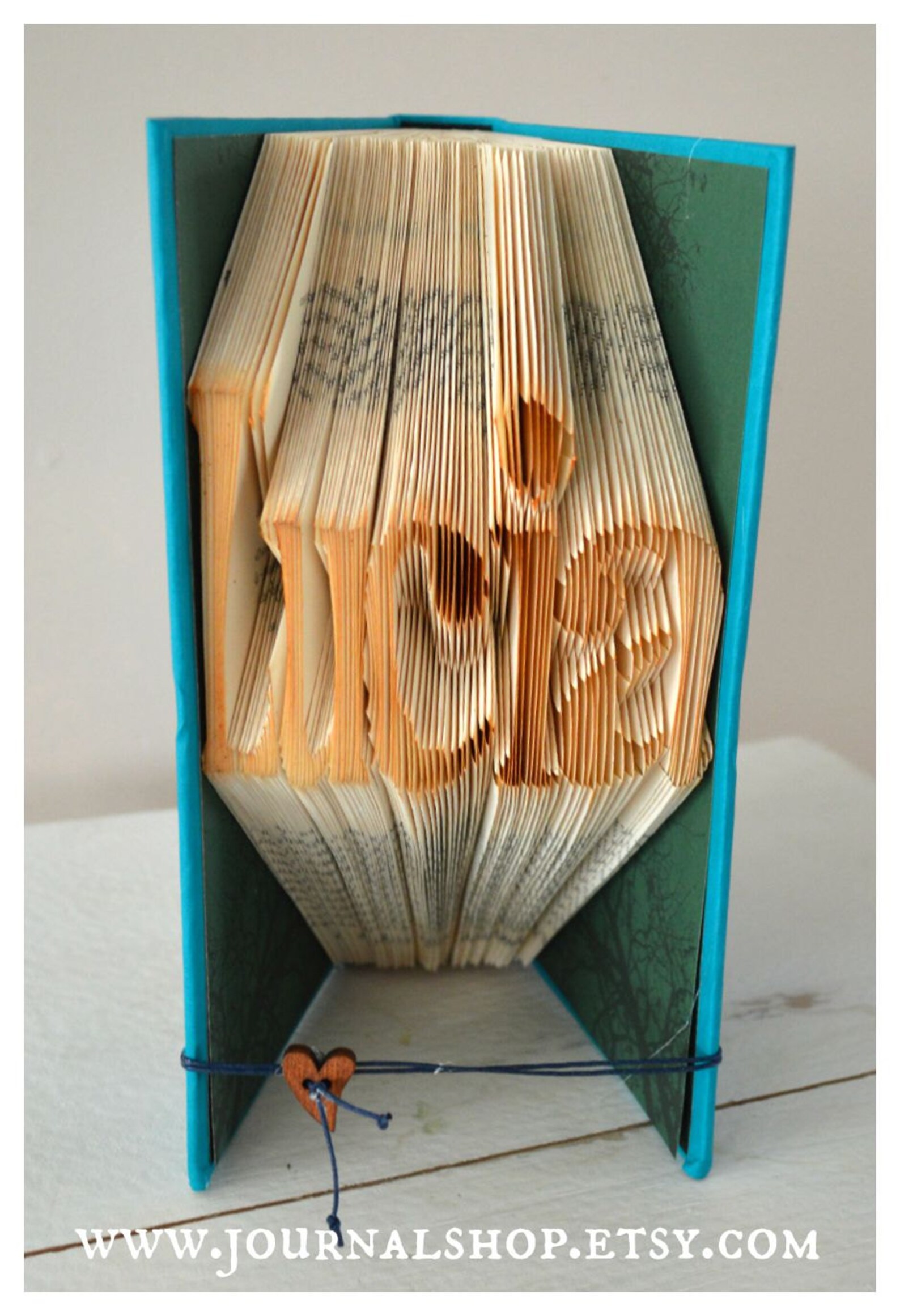Personalized Folded Book for Gift Bookfolding Art With Your - Etsy