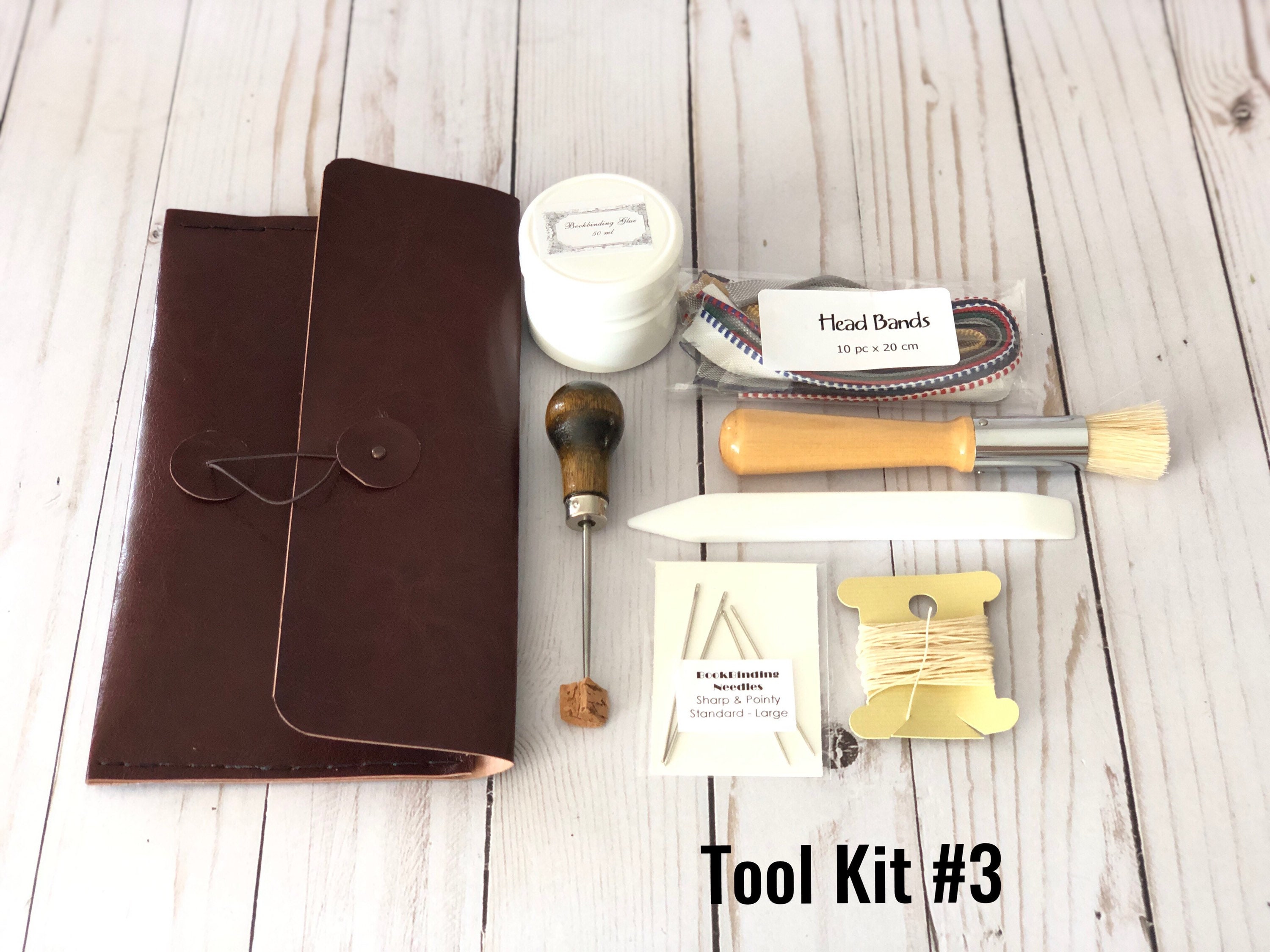Bookbinding Tool Kit gift set for bookbinders booklover tool | Etsy