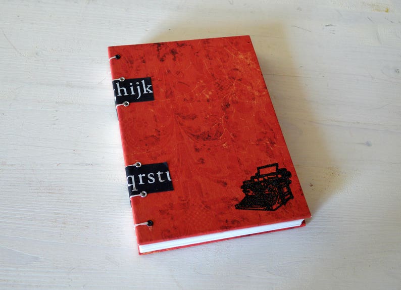 Writing Journal Diary Notebook With a Typerwriter Open Spine - Etsy