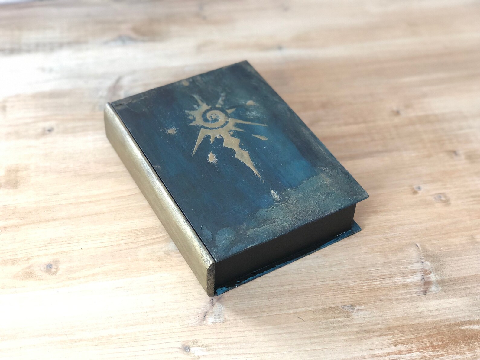 Dnd Magic Secret Spine Book Box Witchcraft Keepsake Gift RPG | Etsy