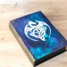 Fantasy Dragon Magic Box, Dungeon Master Wooden Book With Secret Spine ...