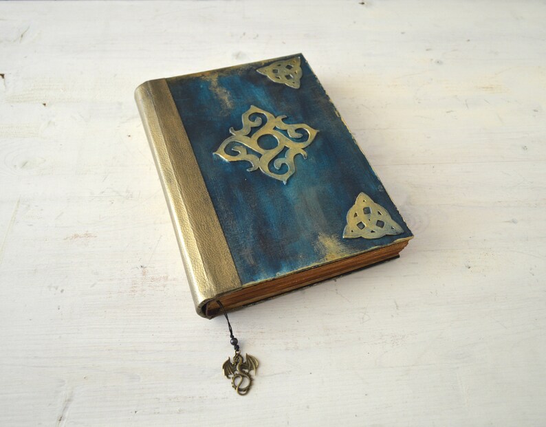 Blank Spell Book Grimoire Witch Spellbook Book of Shadows | Etsy