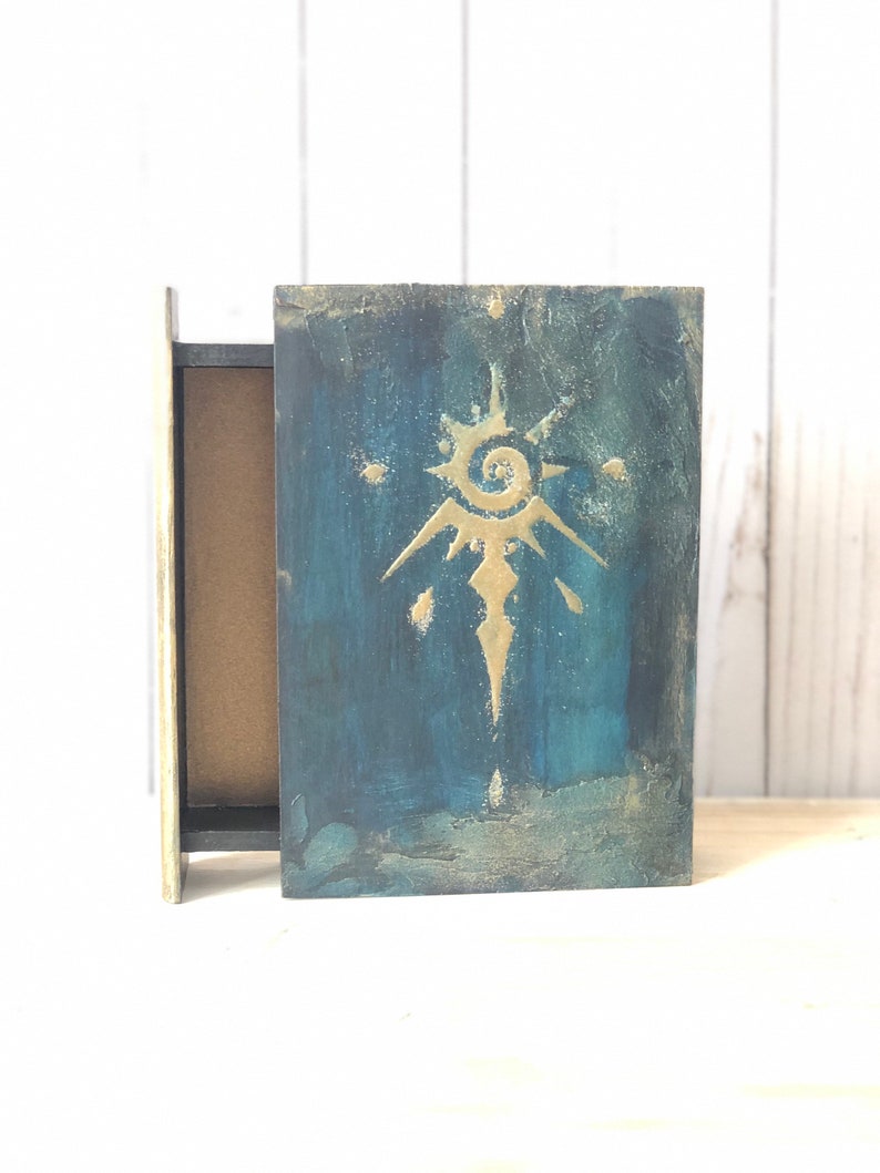 Dnd Magic Secret Spine Book Box Witchcraft Keepsake Gift RPG | Etsy