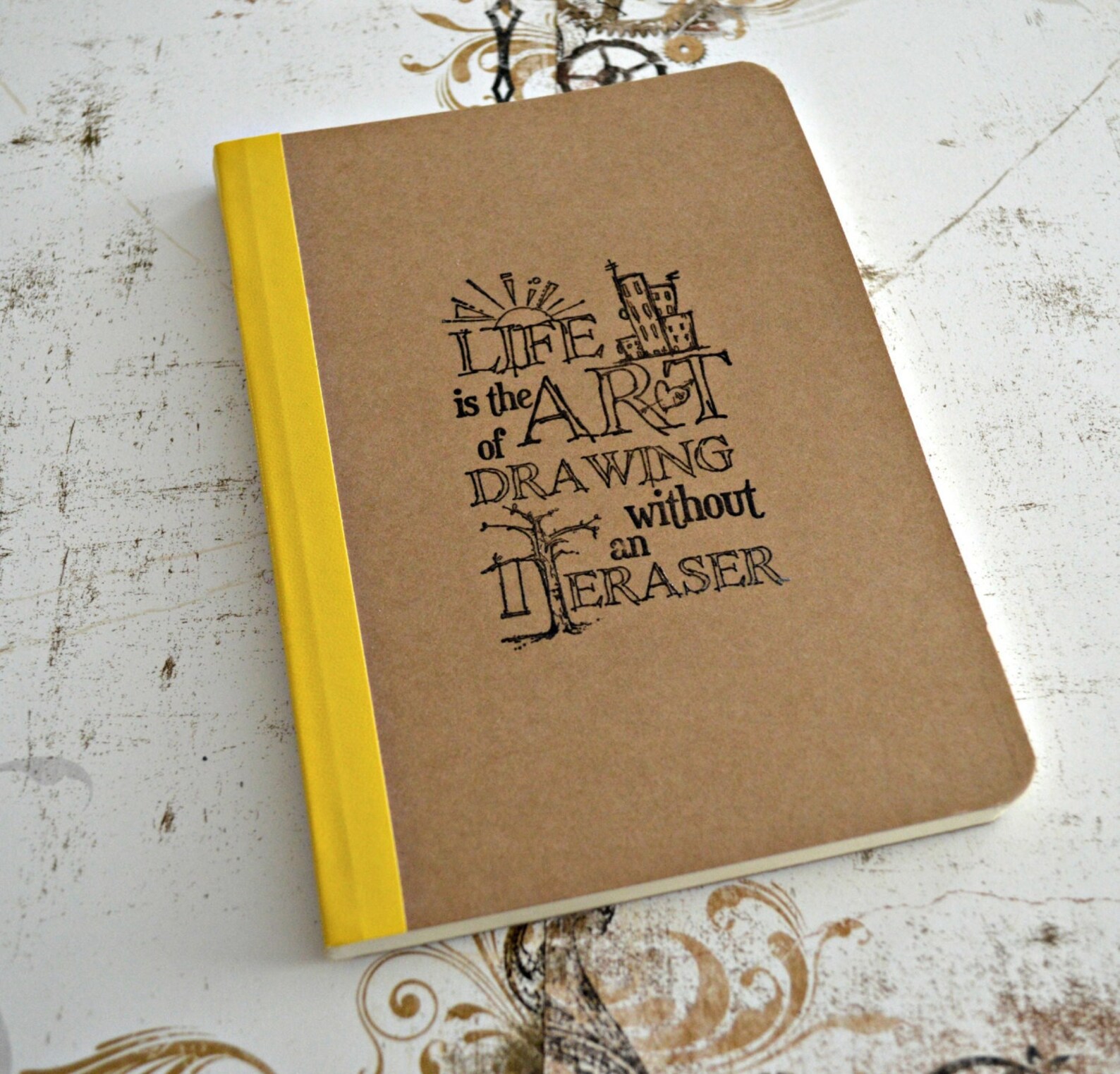 Watercolor Journal Small Art Journal Illustration Sketchbook - Etsy