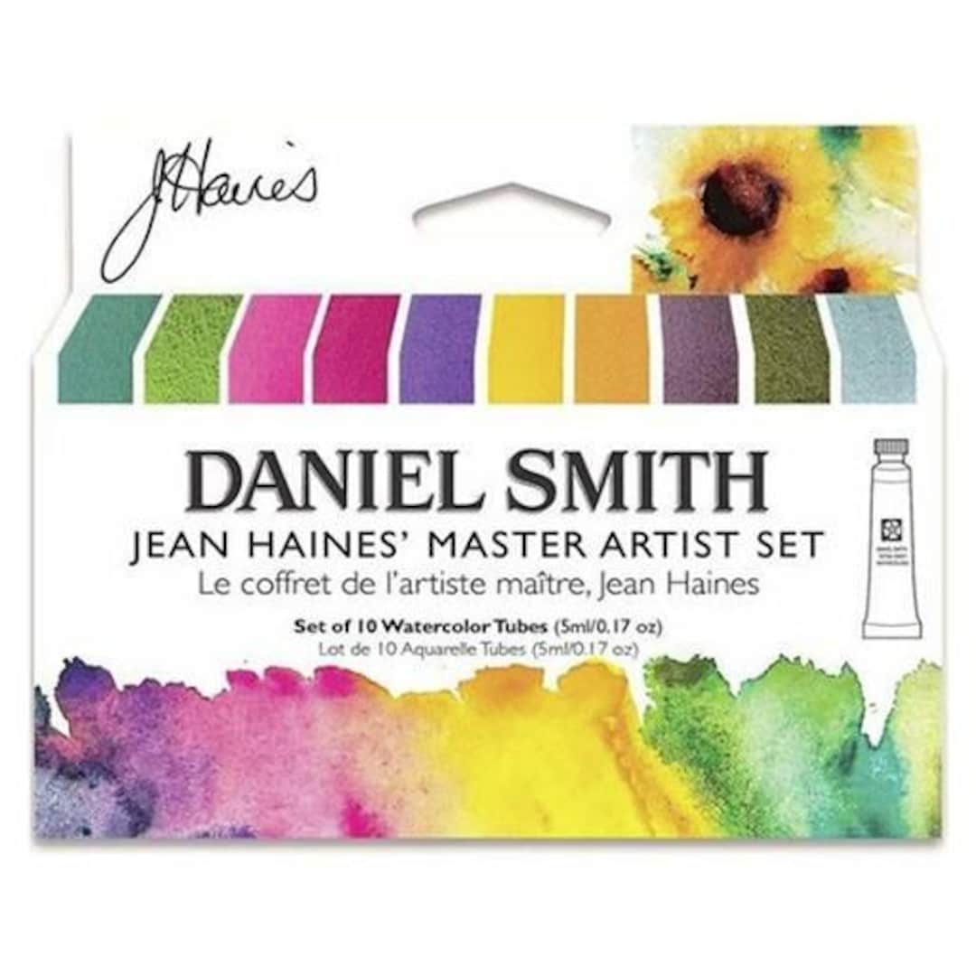 Daniel Smith Jean Haines Master Artist Watercolor Set, 10 Color Pack in ...