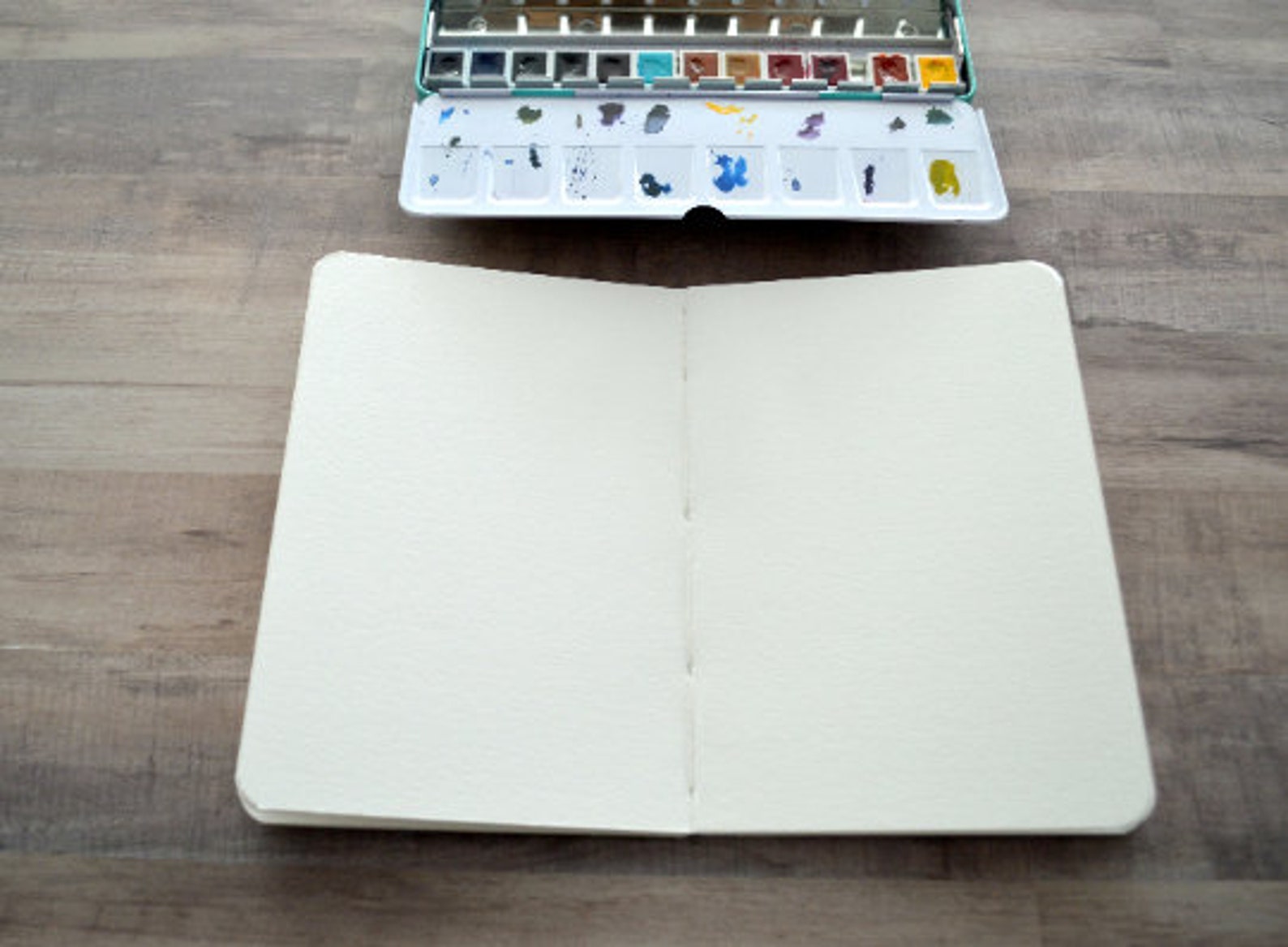 Pocket Watercolor Journal Notebook Hardcover Art Journal | Etsy