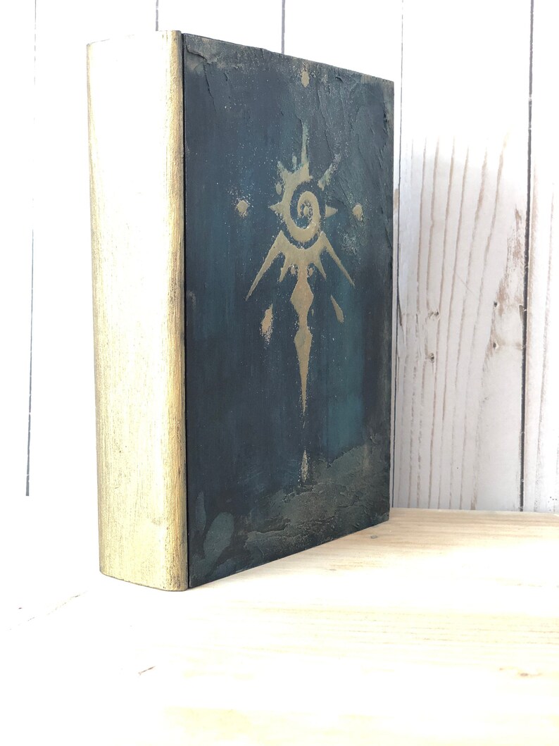 Dnd Magic Secret Spine Book Box Witchcraft Keepsake Gift RPG | Etsy