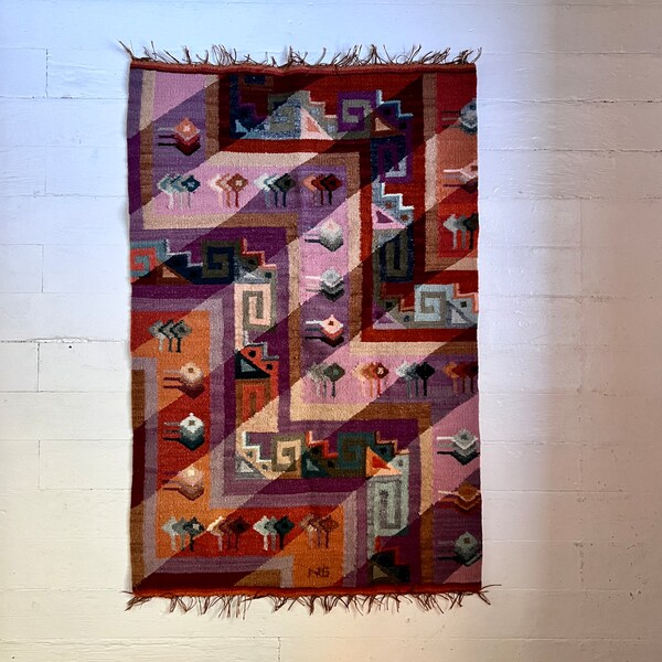 Peruvian Rug - Etsy