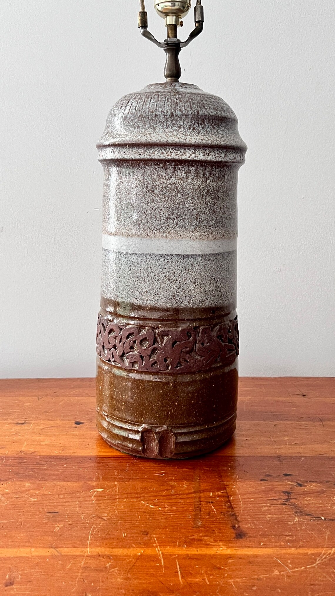 Studio Stoneware Shibui Style Marked Pottery Lamp mid Century - Etsy
