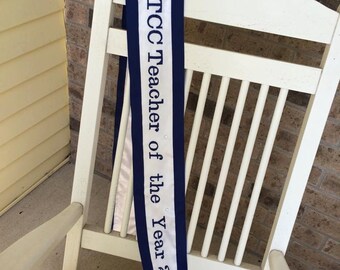 Teacher Sash Graduation - Etsy