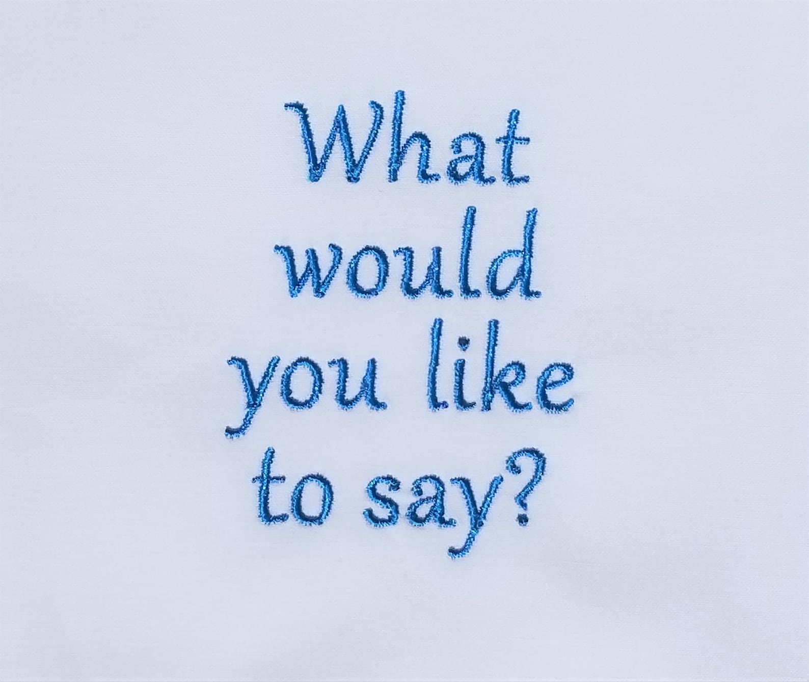 Sarcastic Quilt Label Custom Embroidery | Etsy