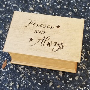 Forever and Always Custom Music Box Music Box Choose Your Song ...