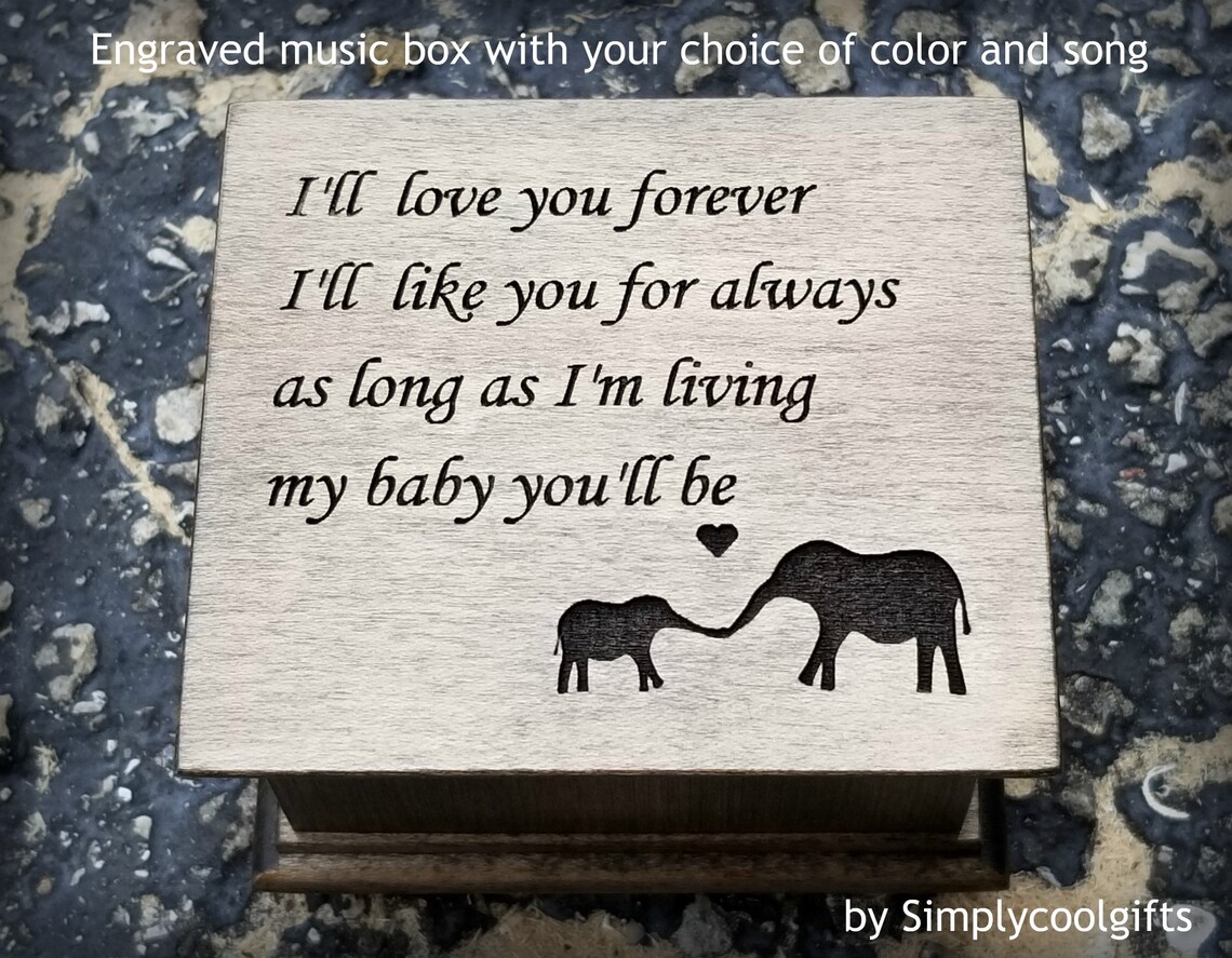 Bride Gift Wedding Music Box Music Box for Bride - Etsy