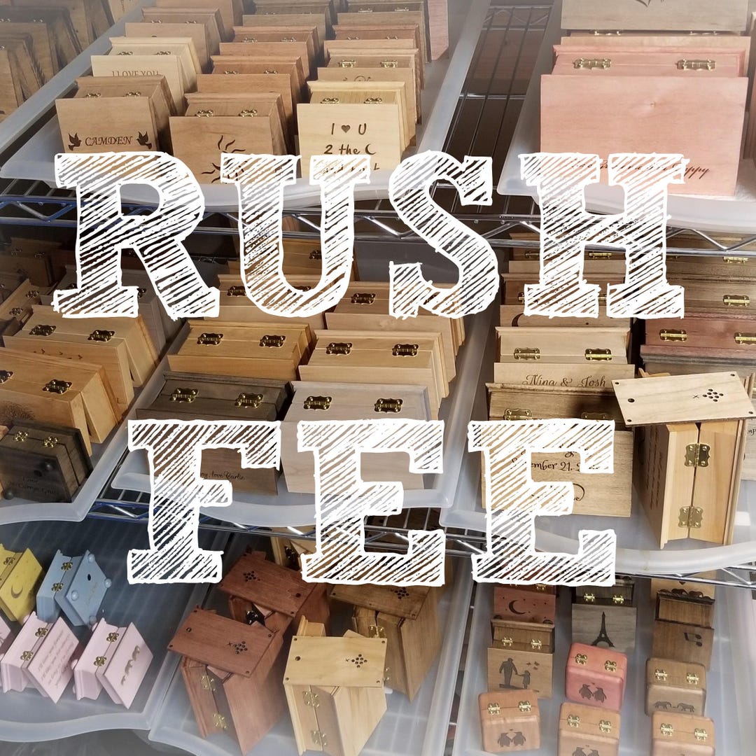 RUSH FEE - Etsy