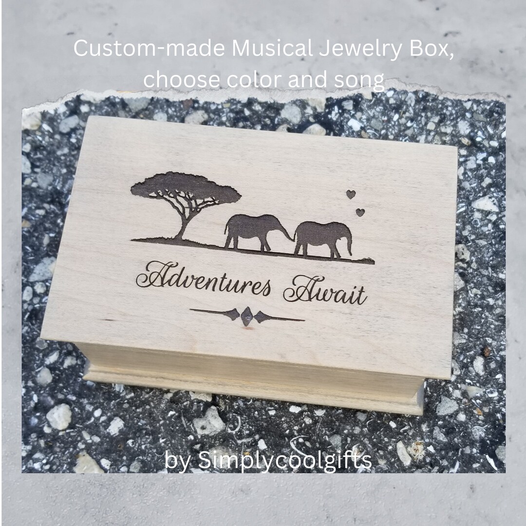 Adventure Awaits - Music Box Custom Song - Custom Music Box ...