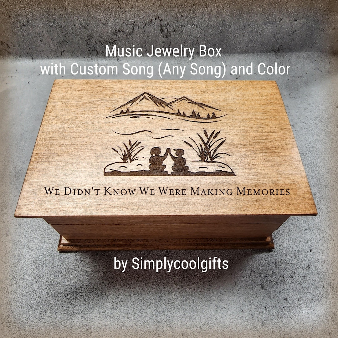 Memory Box - Music Box Custom Song - Custom Music Box - Electronic ...