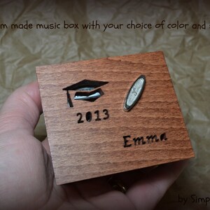 Graduation, Graduation Gift, Graduation Cap, Graduation Music Box ...