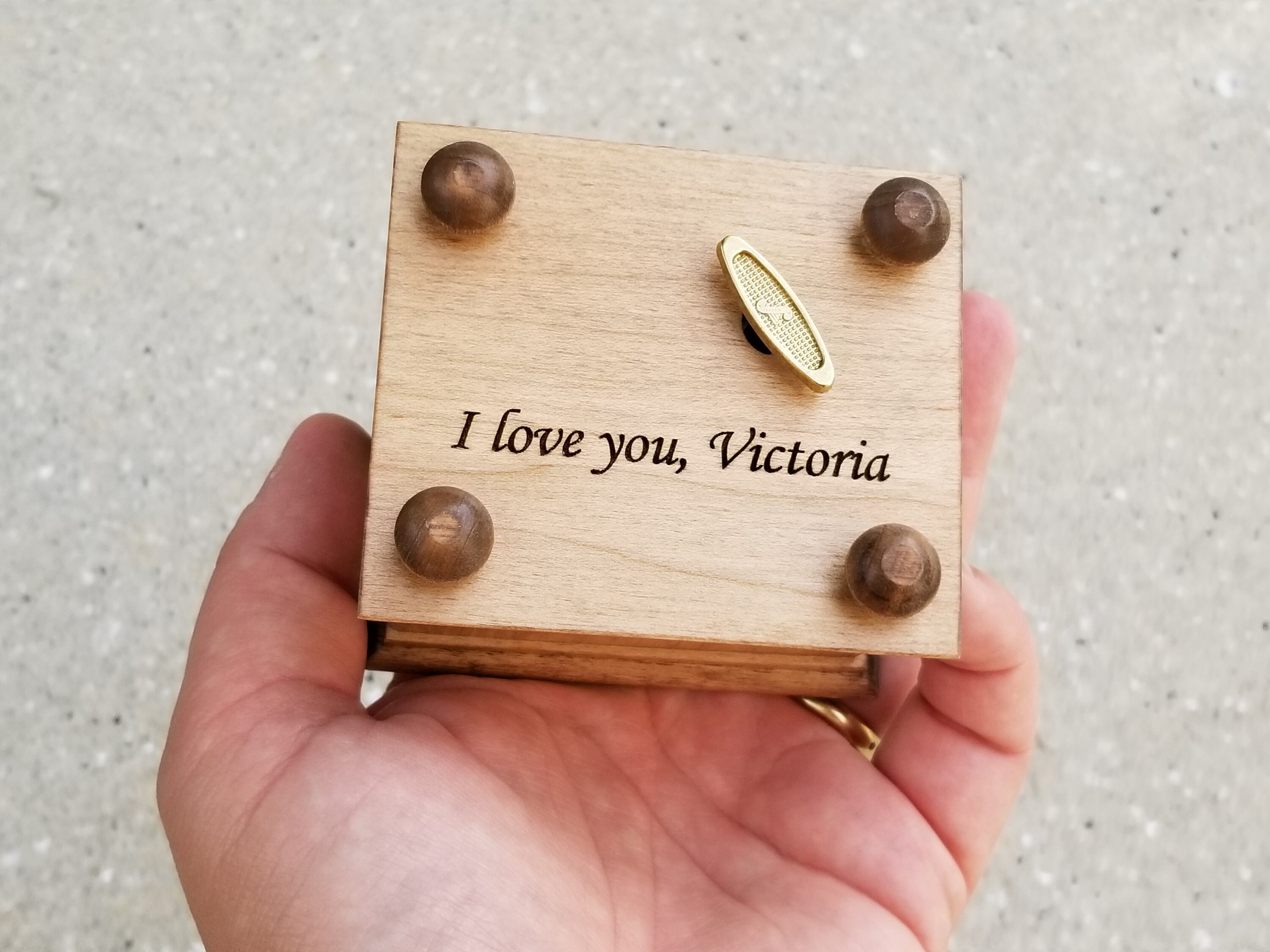Adventure Awaits Box - Compass Music Box - Music Box for Groom ...